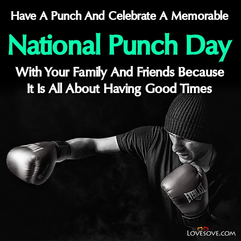 National Punch Day Status, Quotes, Wishes & Messages